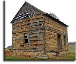 Hand Hewn Log Cabin - Appalachian Woods, LLC