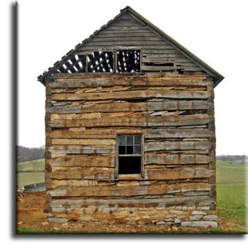 Hand Hewn Log Cabin - Appalachian Woods, LLC