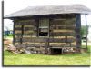 Antique Hand Hewn Log Cabin - Appalachian Woods
