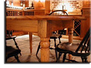 Chestnut Dining Table from Appalachian Woods, LLC