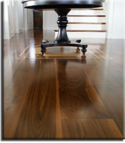 Rustic Walnut Flooring - Solid Plank Country Walnut - Appalachian Woods