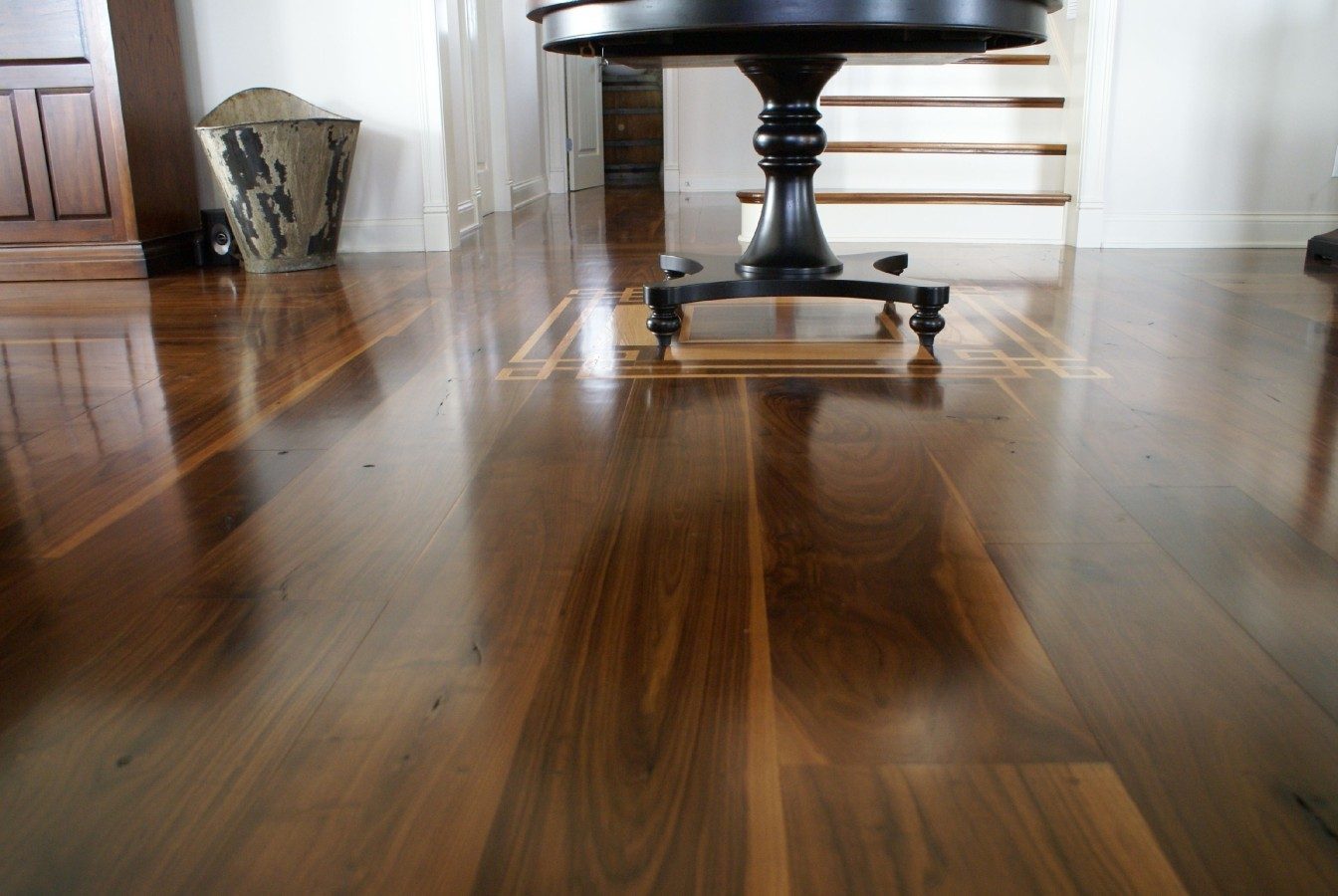 Rustic Walnut Flooring Project: Kentucky - Appalachian Woods, LLC